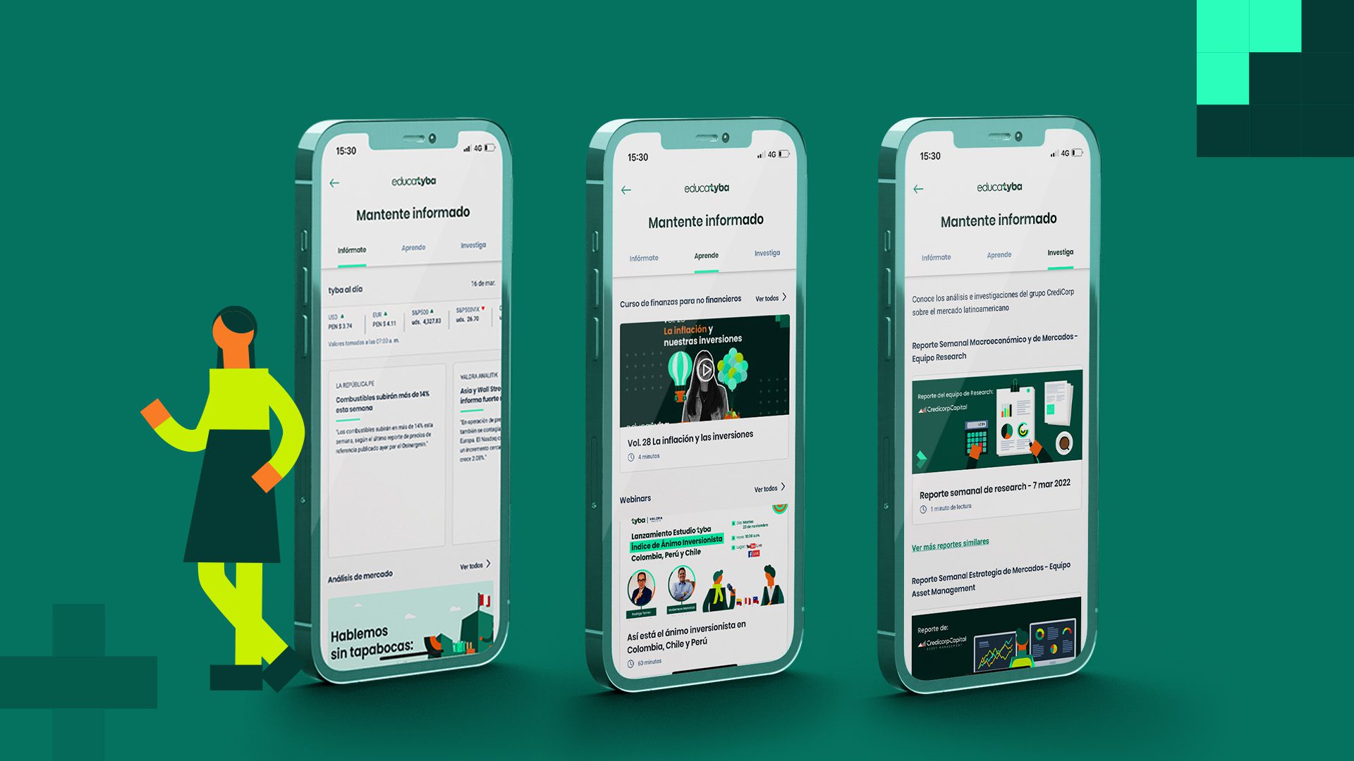 ¿Dónde encontrar educación financiera en la app de tyba Perú? Acá está ...